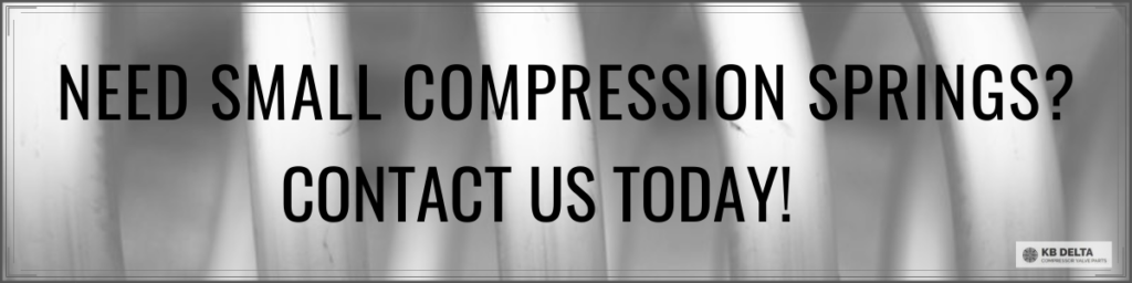 The Common Uses of Small Compression Springs - KB Delta